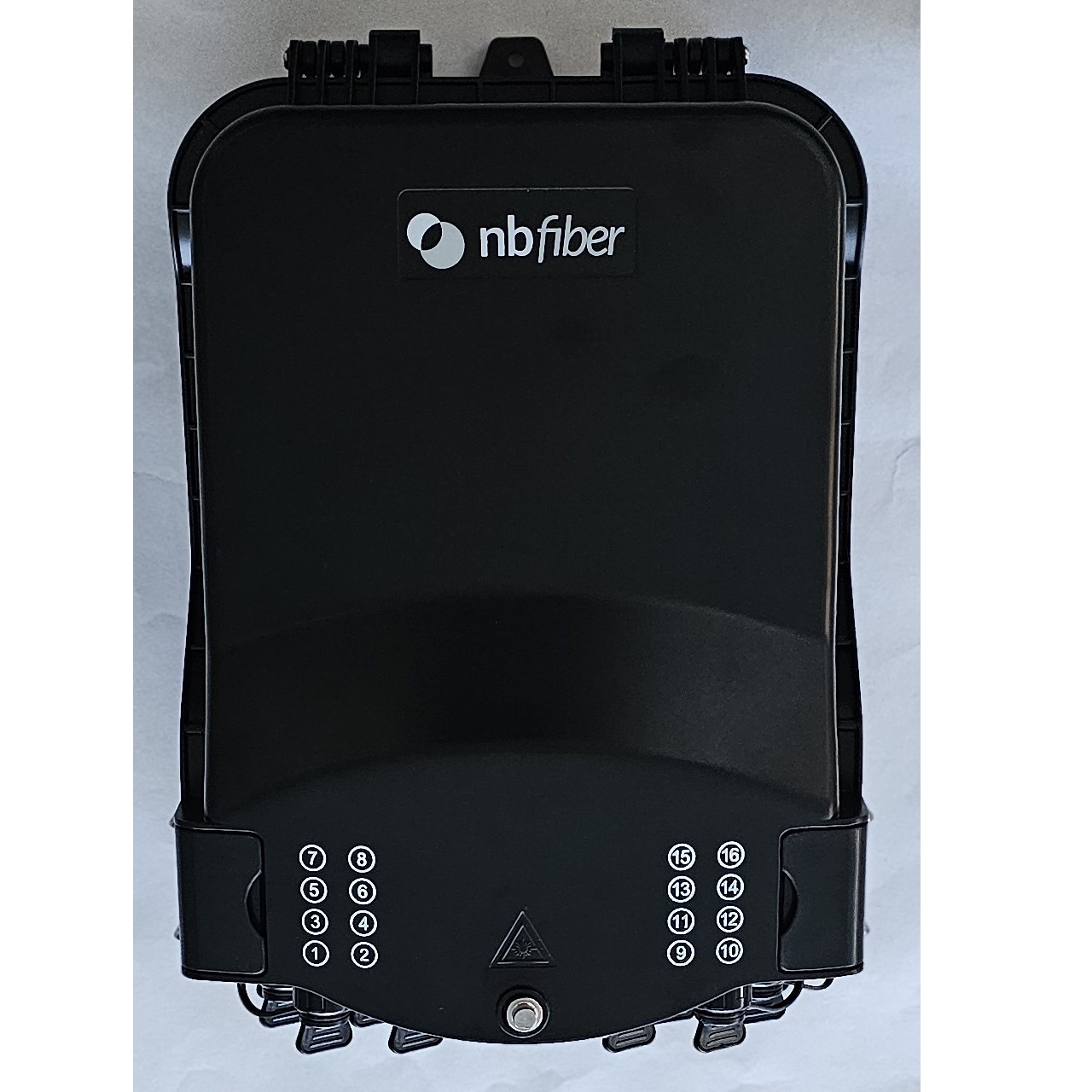 Caja HUB Precon FTTH 16 puertos c/splitter 1X8 y accesorios de montaje ...